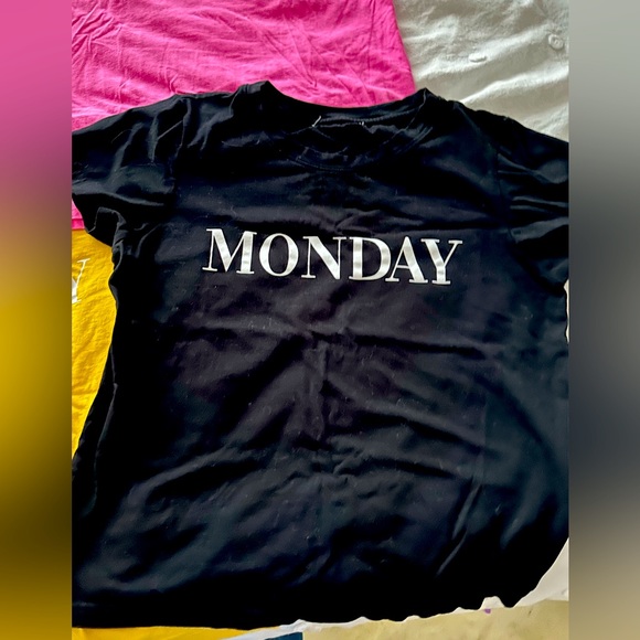 BB Dakota | Tops | Days Of The Week Tshirts | Poshmark